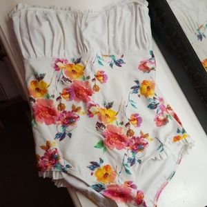 Rad Swim | Swim | Floral One Piece Bathing Suit | Poshmark